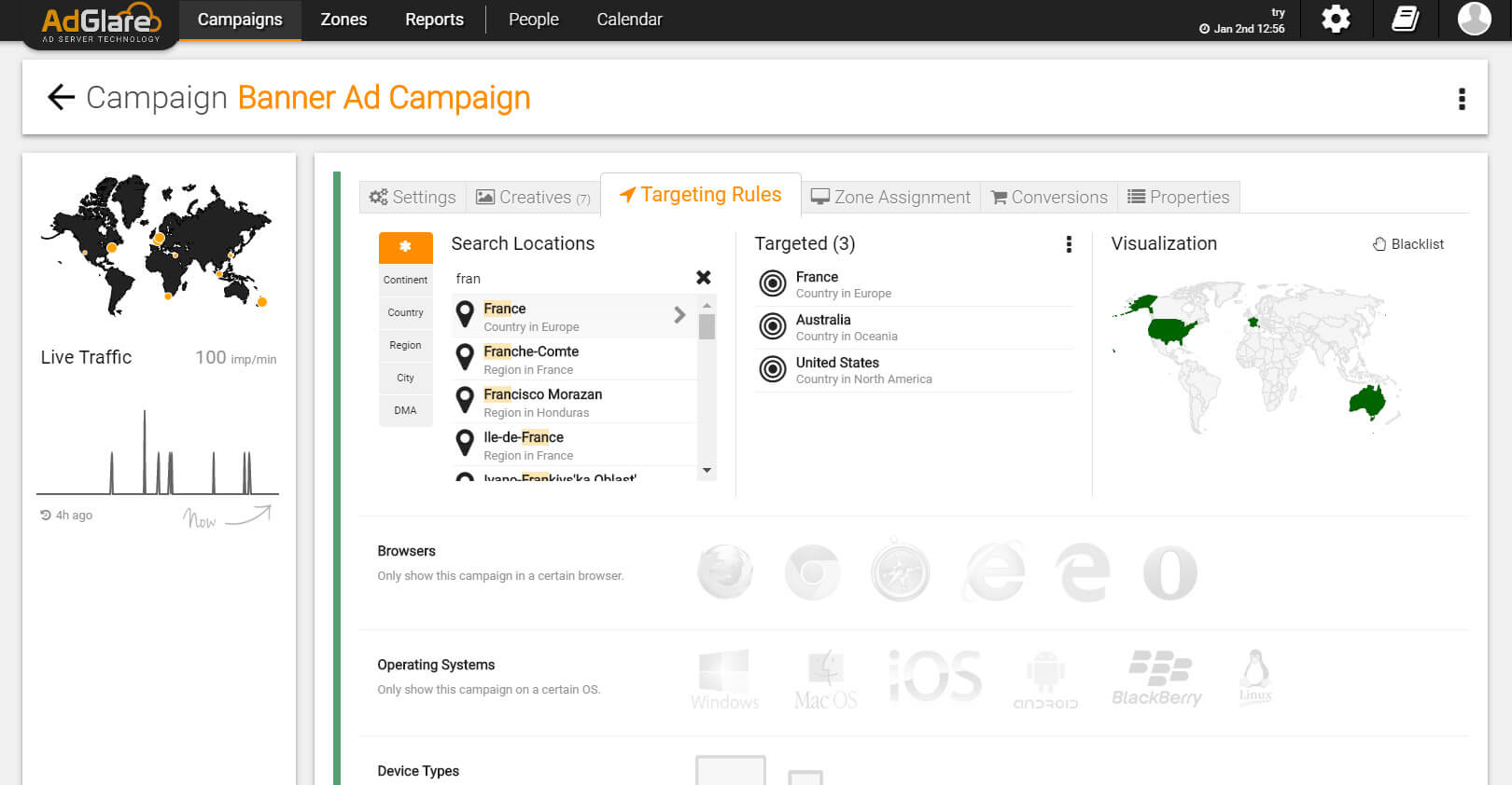 AdGlare: Ad Serving Platform | Publishers & Advertisers