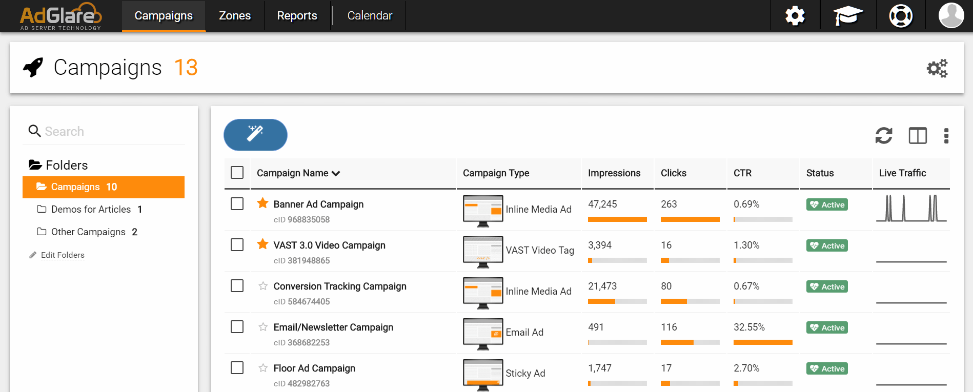 AdGlare Ad Server Software | The smartest way to serve your Ads (2018)